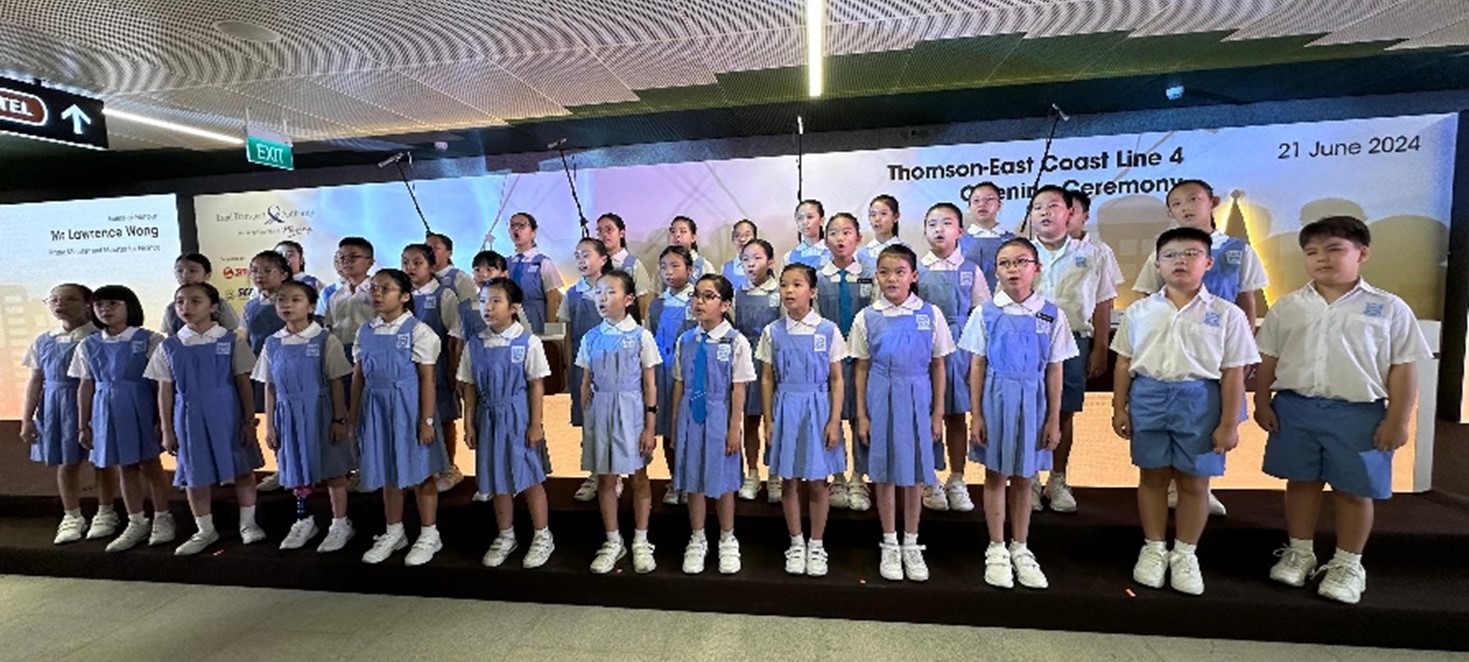 Opening Ceremony of Thomson East Coast MRT stations